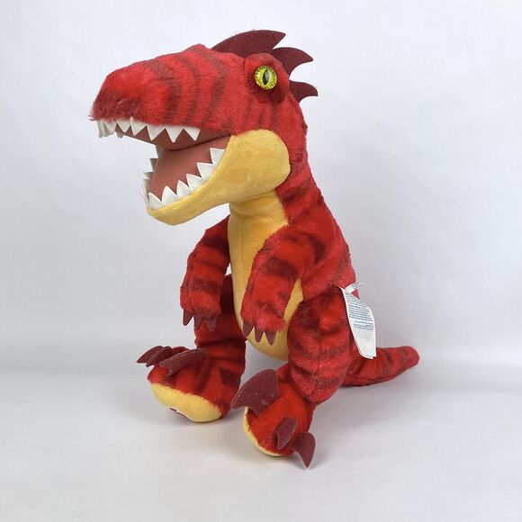 Build-A-Bear | Toys | Build A Bear Red Dinosaur T Rex Velociraptor ...
